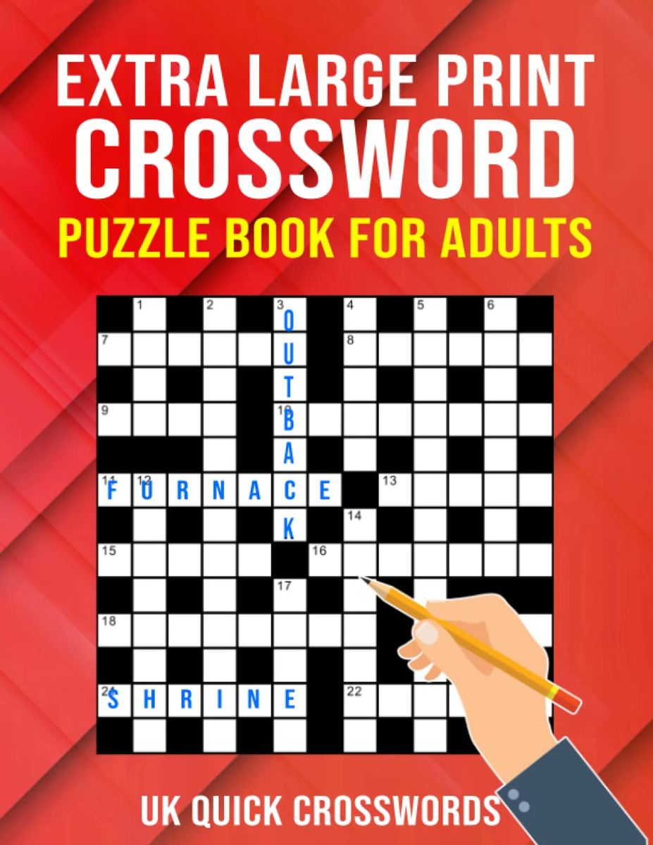 6 Best Large Print Easy Crossword Puzzles Printable