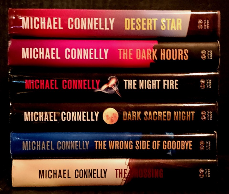 6 Recent Harry BOSCH Series Hardcover Books By Michael Connelly- Some ...