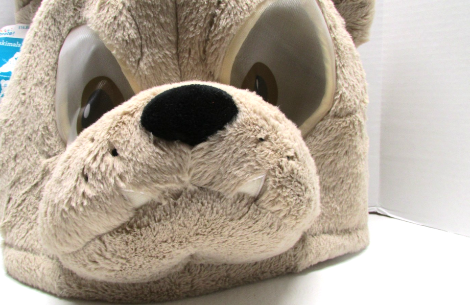 MASKIMALS Plush BULL DOG Mascot Halloween Costume BIG Head Dan Dee | eBay