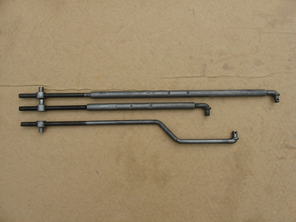 1965-1973 mustang hurst super shifter 2 3 toploader vintage shift linkage rods | eBay