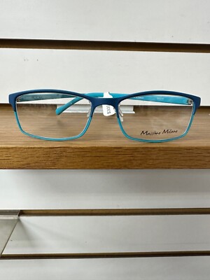 Authentic Massimo Milano Eyeglasses MM1016 COL213 Blue Frames 53mm Rx ...