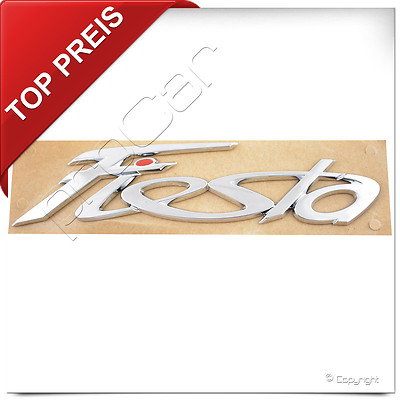 🇩🇪 Original Ford " Fiesta " Emblem Schriftzug Abzeichen Selbstklebend ...