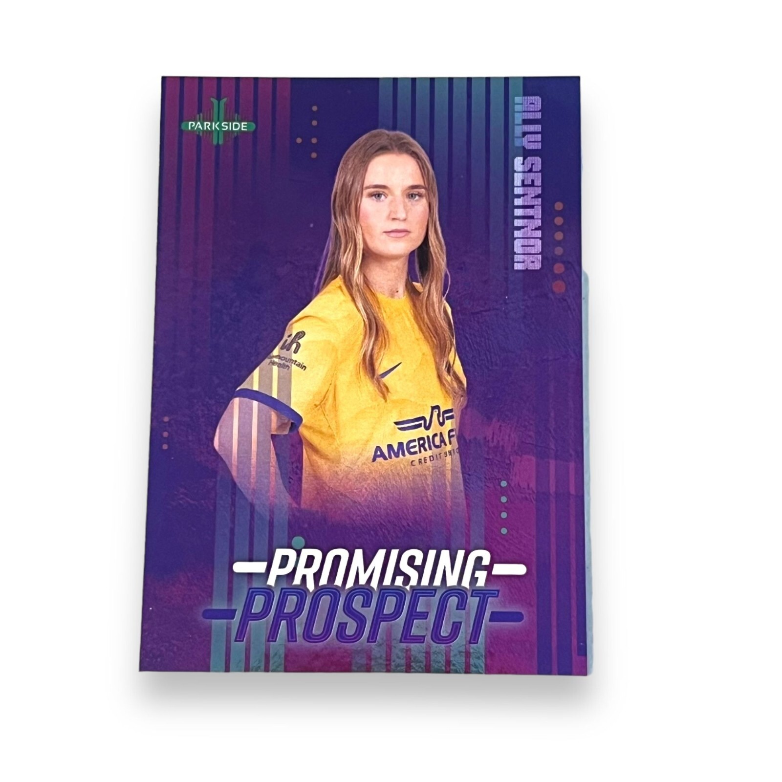 Ally Sentnor 2024 Parkside NWSL Volume 1 Promising Prospect #5 Utah Royals | eBay