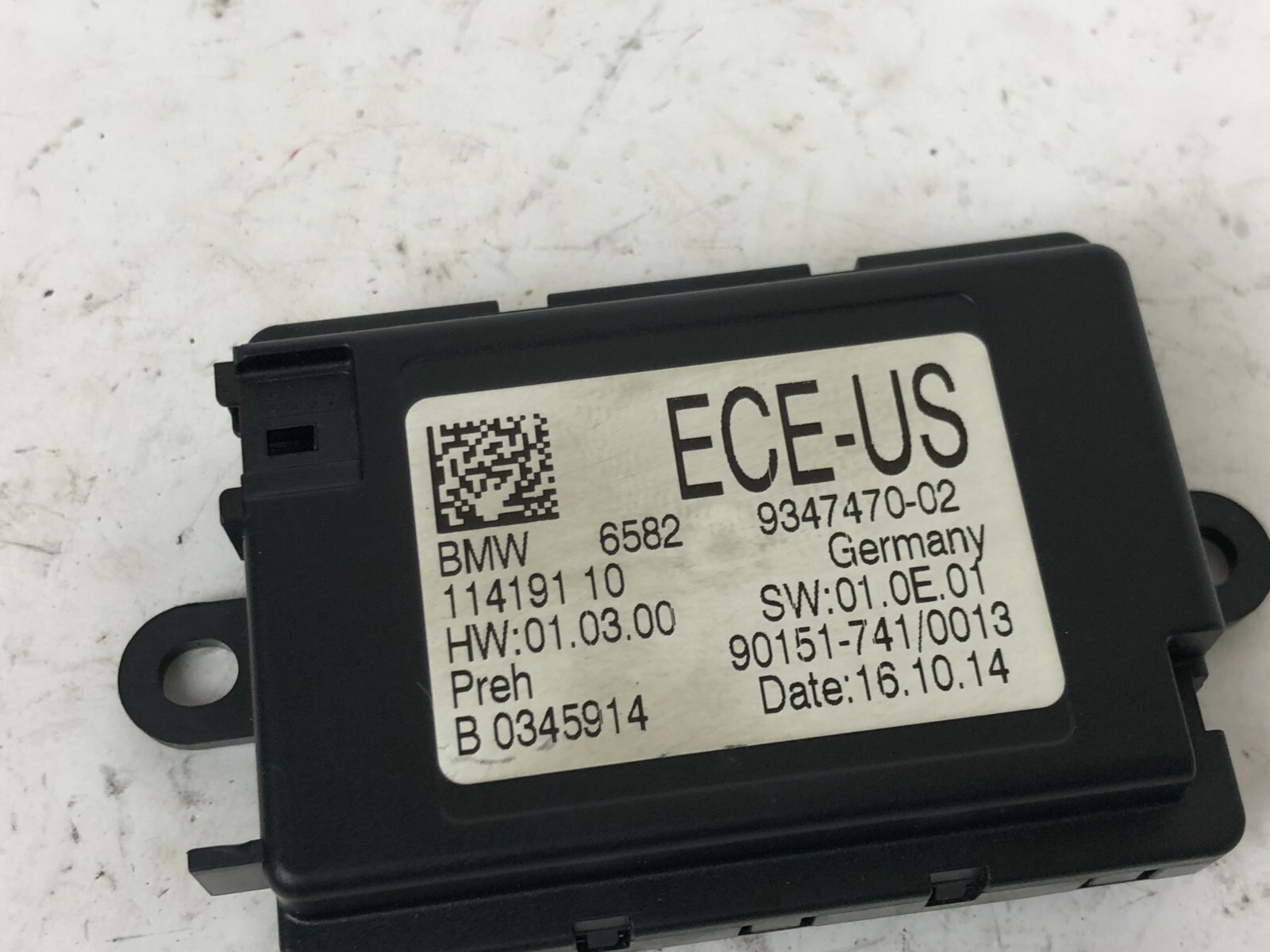 BMW F20 F22 F30 F10 F01 F32 F15 F16 iDrive Touch Control Module ECU ...