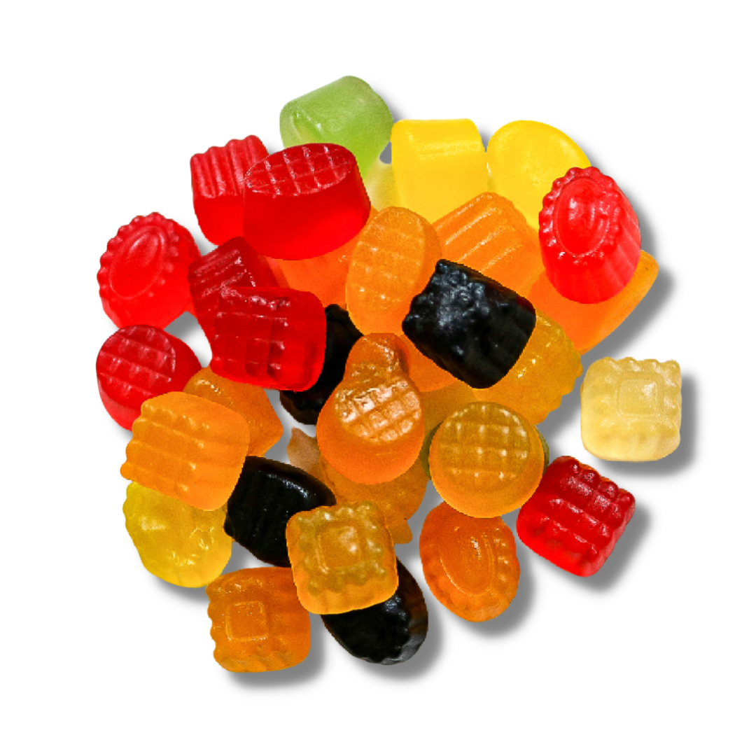 Candycrave English Midget Gems - 2kg Bulk Bag - Hard Fruity Gems ...
