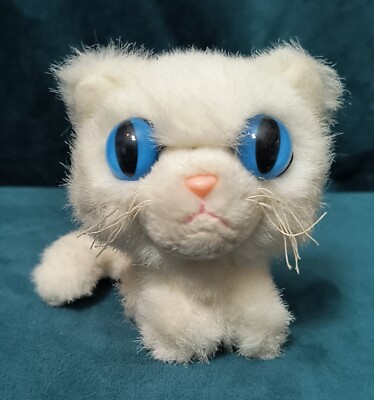 THE Cat Artlist Collection 4" Plush White Persian Blue Eyes | eBay