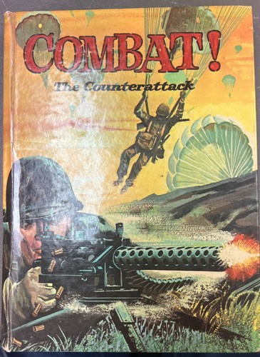 COMBAT! TV Show "The Counterattack" 1964 Vintage Whitman Book | eBay