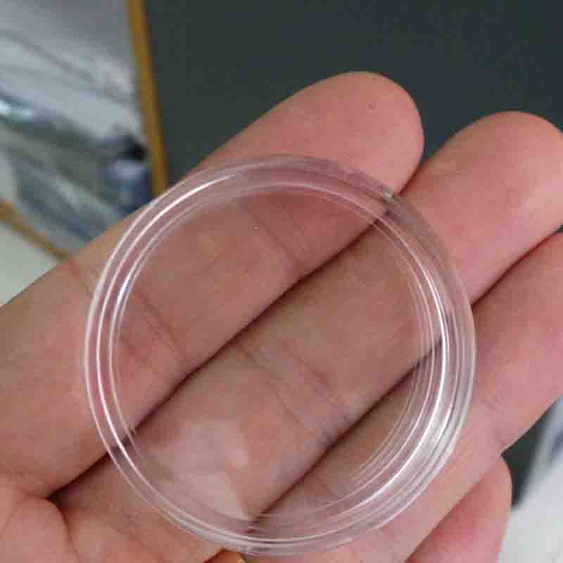10pcs 39mm Coin Capsules Acrylic Case Holder For 1 OZ Silver or Copper ...