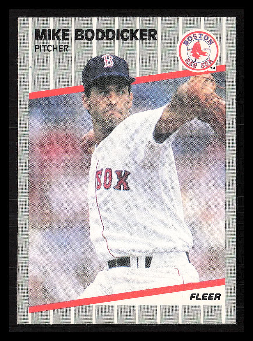 Mike Boddicker 1989 Fleer #80 Boston Red Sox | eBay