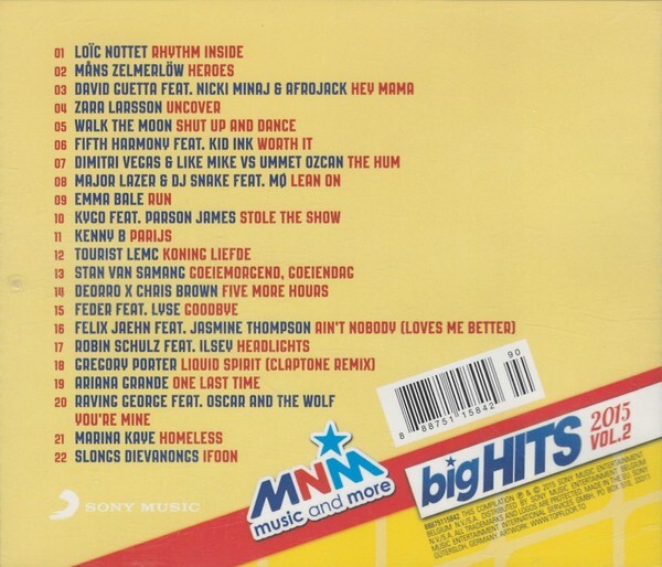 Various - MNM Big Hits 2015 Vol.2 (CD, Comp) Label:Sony Music Cat ...