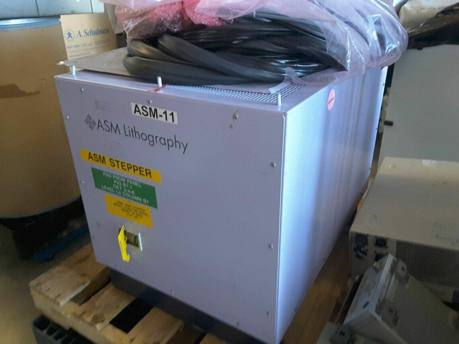 PAS5500 PAS-5500 ASM LITHOGRAPHY STEPPER POWER SUPPLY 100 SERIAL 208V ...