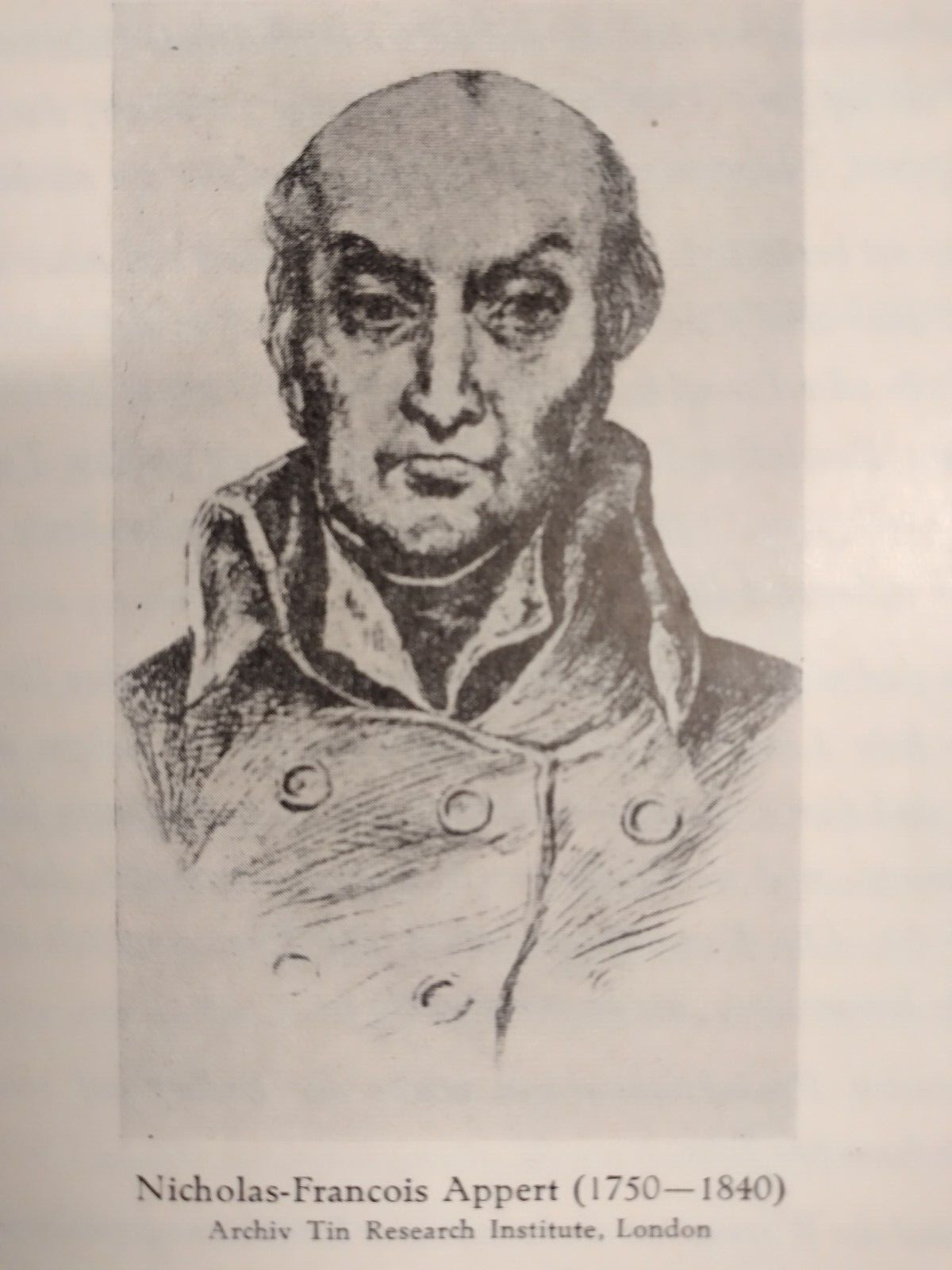 *Nicolas-Francois Appert:Die Erfindung der Konserve, Broch., sehr gut ...