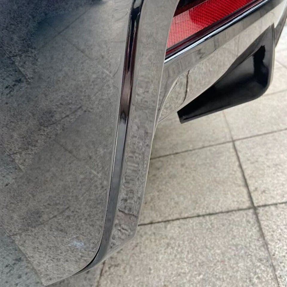 Fit For BMW i3 2023 2024 Rear Bumper Diffuser Spoiler Body Kit Glossy ...