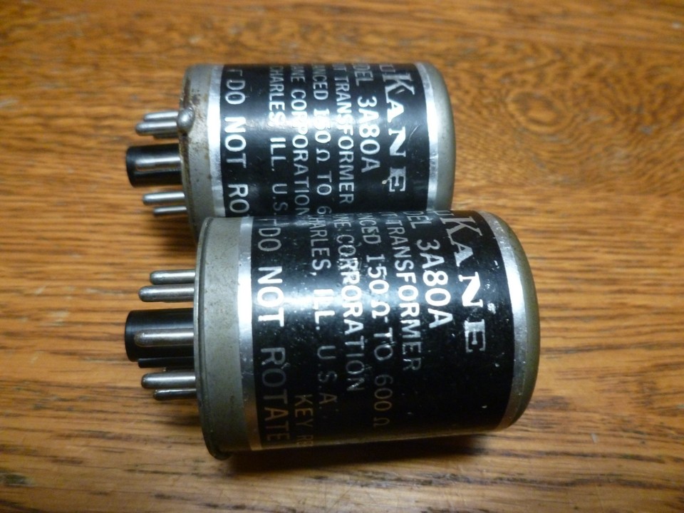 (2) Dukane 3A80A Line Transformers | eBay UK