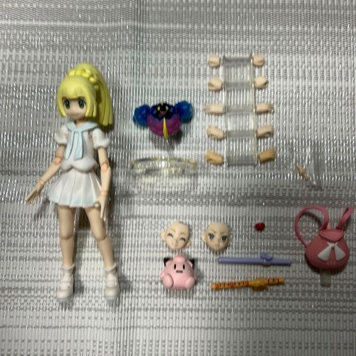 GOOD SMILE COMPANY figma 392 Pokemon Lively Lillie lilie Action Figure ...