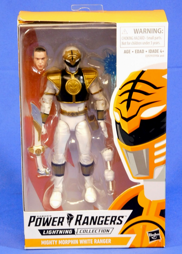 MIGHTY MORPHIN POWER RANGERS LIGHTNING COLLECTION WHITE RANGER TOMMY ...