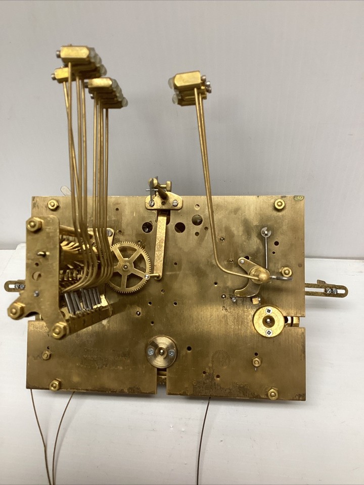 Vintage Kieninger Triple Chime Clock Movement~Germany~83 K~116cm~Parts ...