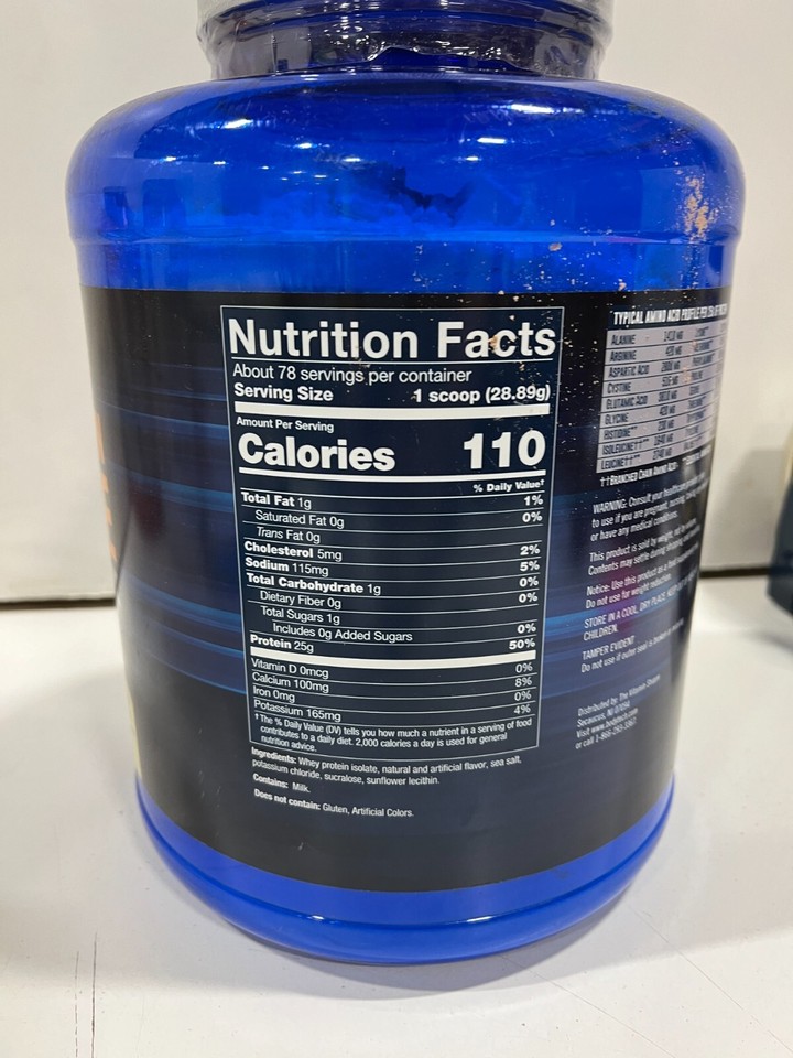 Bodytech Whey Protein Isolate French Vanilla 5 Lbs | eBay