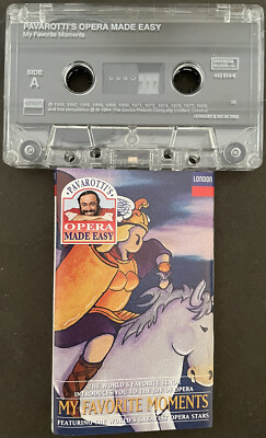 Pavarotti- Pavarotti's Opera Made Easy- My Favorite Moments-Cassette ...