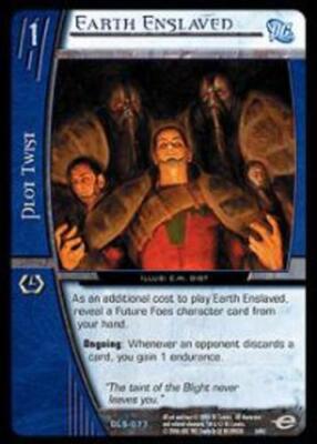 VS System: Earth Enslaved [Played] DC Legion of Super Heroes TCG CCG ...
