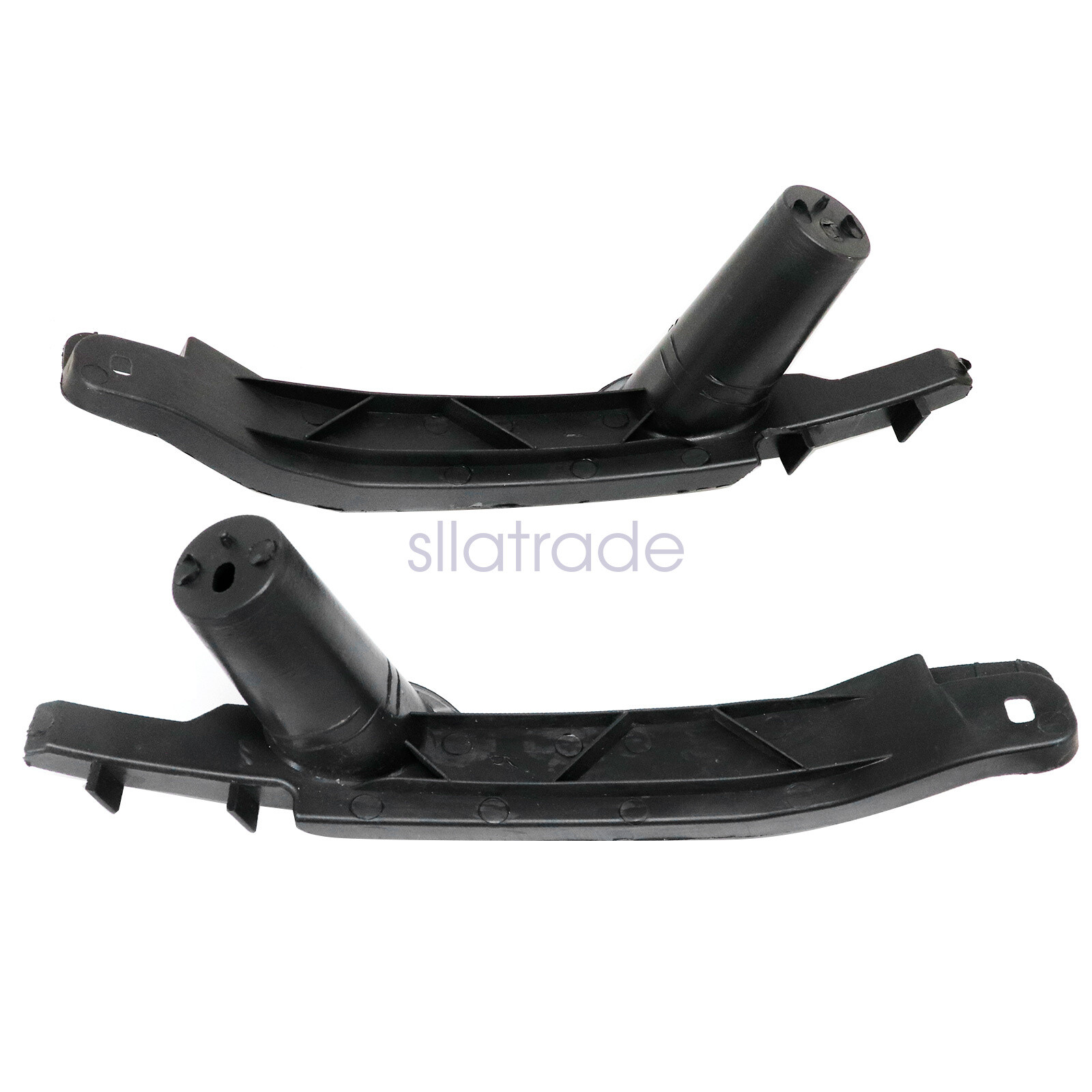 Black Left + Right Side Front Bumper Bracket Fits For Volkswagen Jetta ...