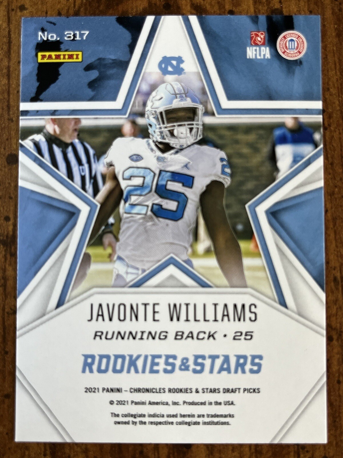 Javonte Williams • 2021 Chronicles Draft Picks Rookies & Stars #317 ...