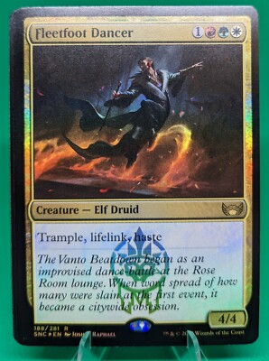 Fleetfoot Dancer (188) RARE - FOIL - MTG Streets of New Capenna NM/M | eBay
