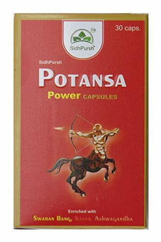 Potansa power 30 capsules for men for long time enriched with swaran ...