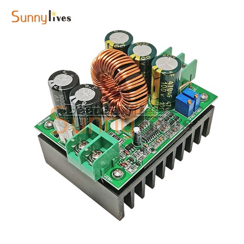 DC10-36V to 12V-80V Boost Converter 1200W 20A Adjustable Power Supply ...