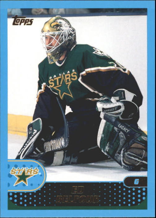 2001-02 Topps Stars Hockey Card #90 Ed Belfour | eBay