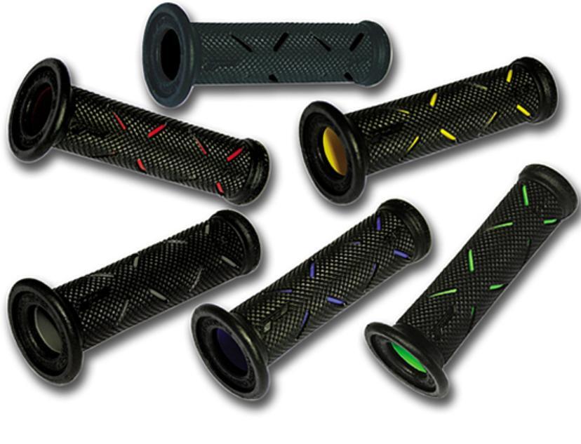 Pro Grip - 717RAGY - 717GP Duo Density Road Race Grip, Gray/Black for ...