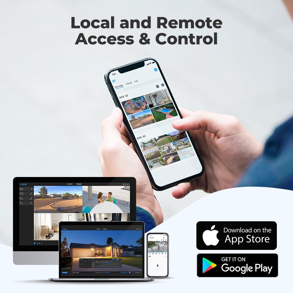 Reolink 16CH NVR 16MP PoE Video Recorder 4TB HDD for Home Security ...