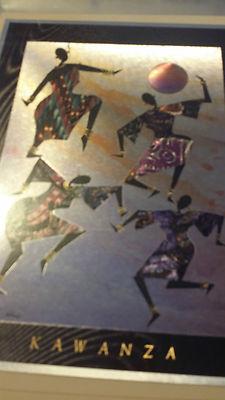 KAWANZA BY HALESSIE DUFEX FOIL PICTURE PRINT | eBay