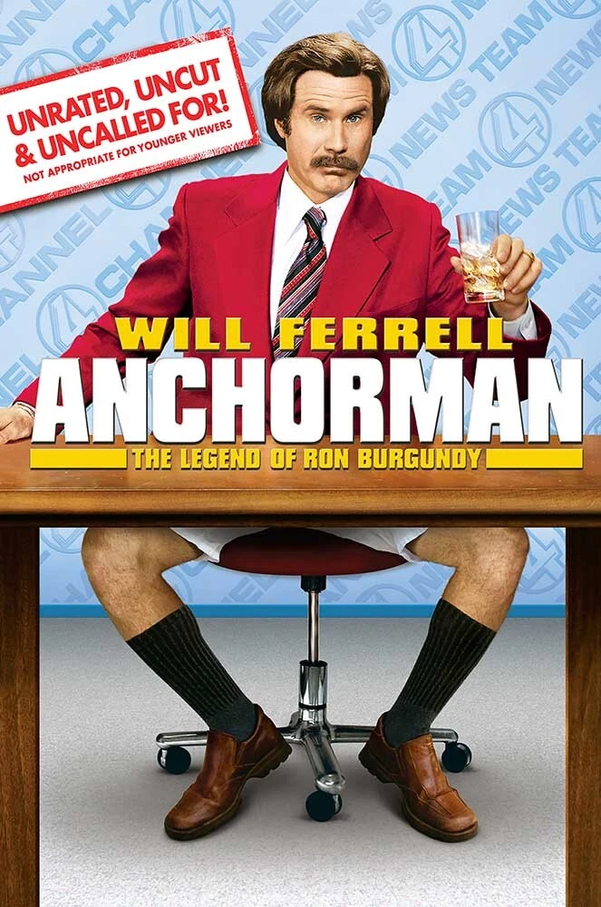 Anchorman 1 Movie Poster