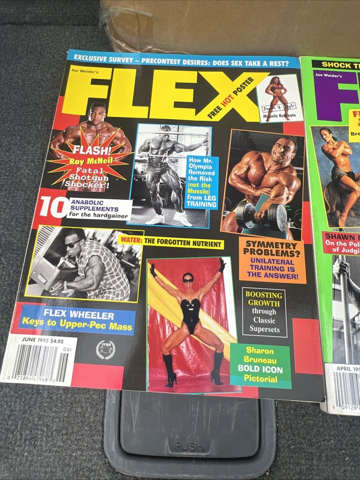 Flex Magazine Lot 3 Issues 1990’s | eBay