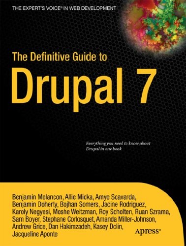 The Definitive Guide to Drupal 7 Paperback 9781430231356| eBay
