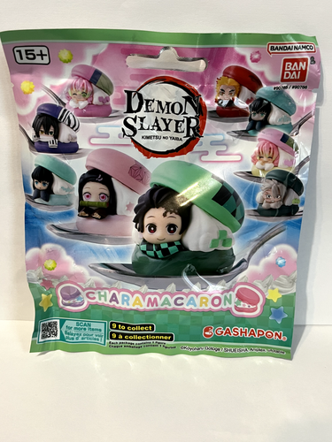 Demon Slayer Gashapon Charamacaron Macaron Mini Figure (Choose ...