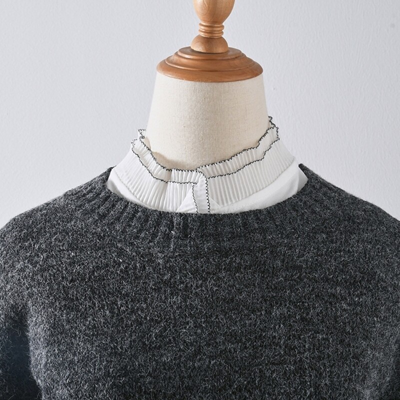 Women False Collar with False Cuffs Set Ladies Shawl Wrap Removable | eBay