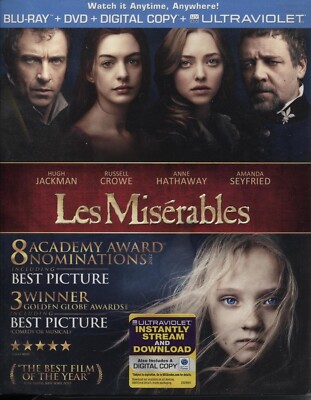 Les Miserables Blu-ray/DVD 2 Disc Set *DISC ONLY* *1377 | eBay