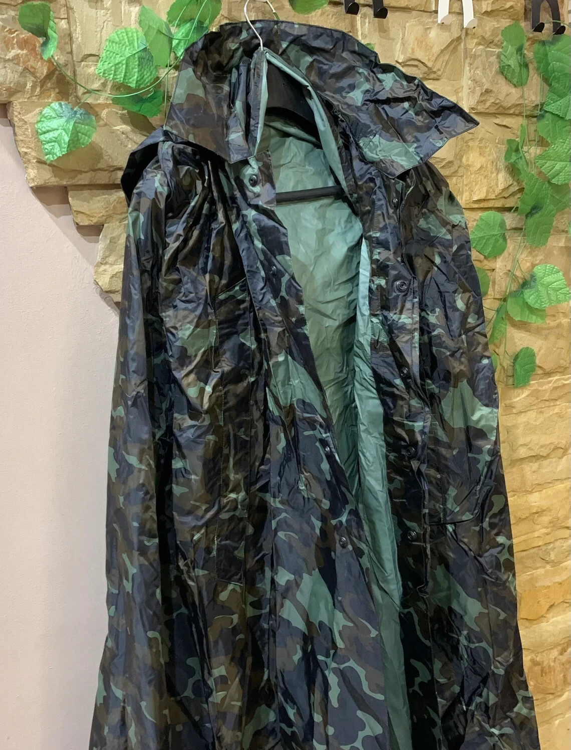 Ukrainian Military Poncho Camouflage Raincoat Army Cape Waterproof Cape ...