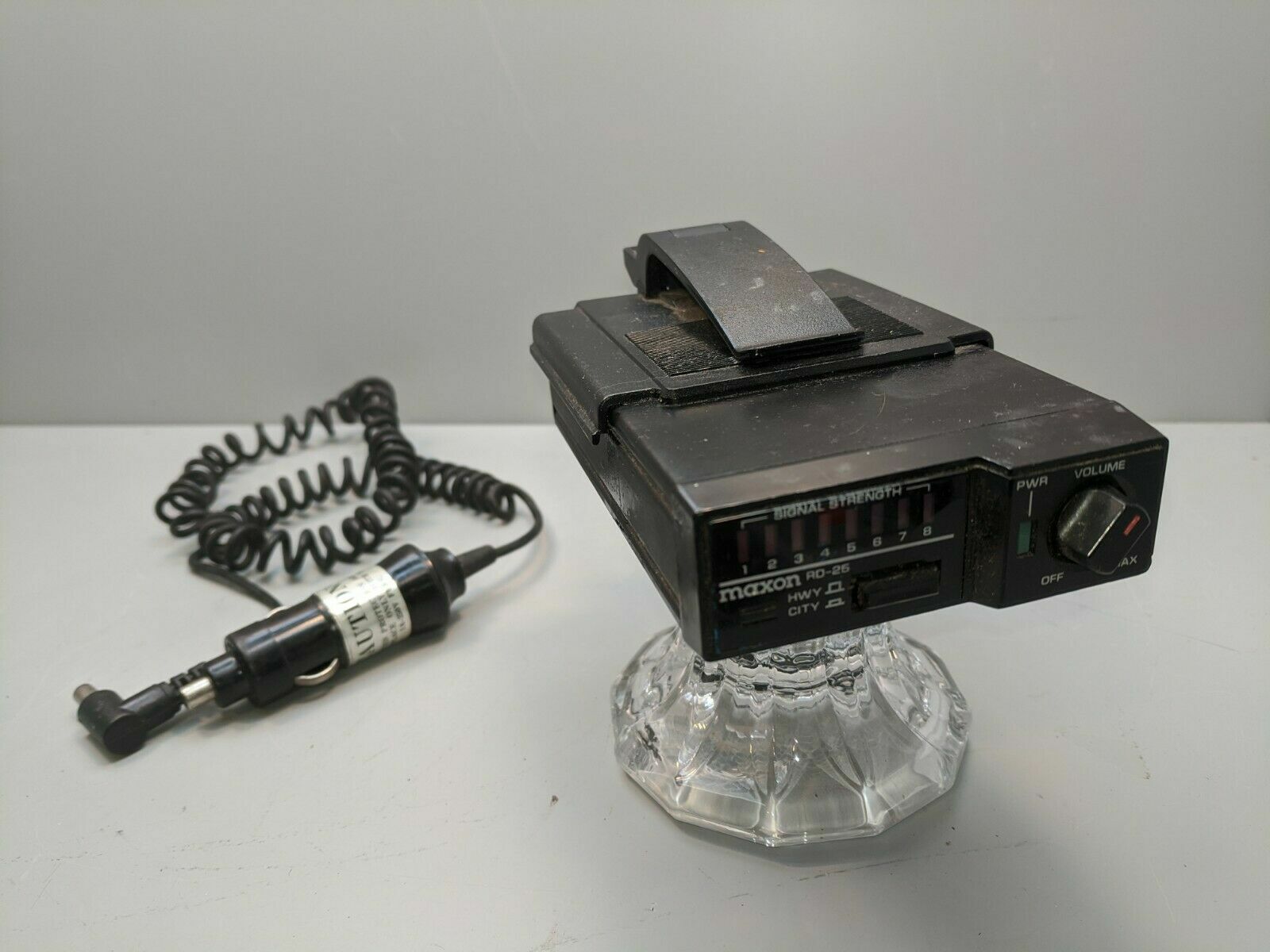 MAXON MINI RADAR DETECTOR RD-25 Superheterodyne Receiver Anti-False ...