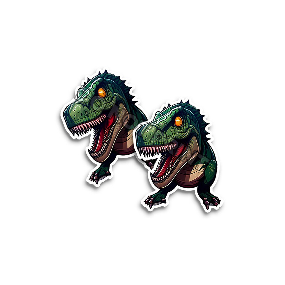 Dinosaur T-Rex Stickers Tyrannasorus Rex Stickers Die Cut Decals M33012 ...