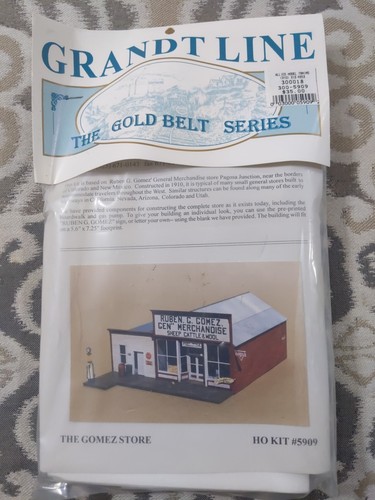 Grandt Line HO Kit #5909 The Gomez Store from The Gold Belt Series HO 1 ...