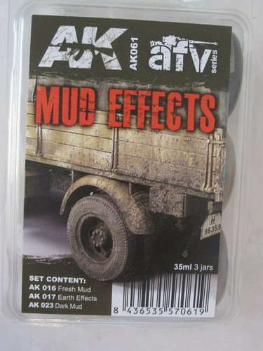 AK Interactive - Mud Effects AK061 3 x 35ml jars AFV Series | eBay