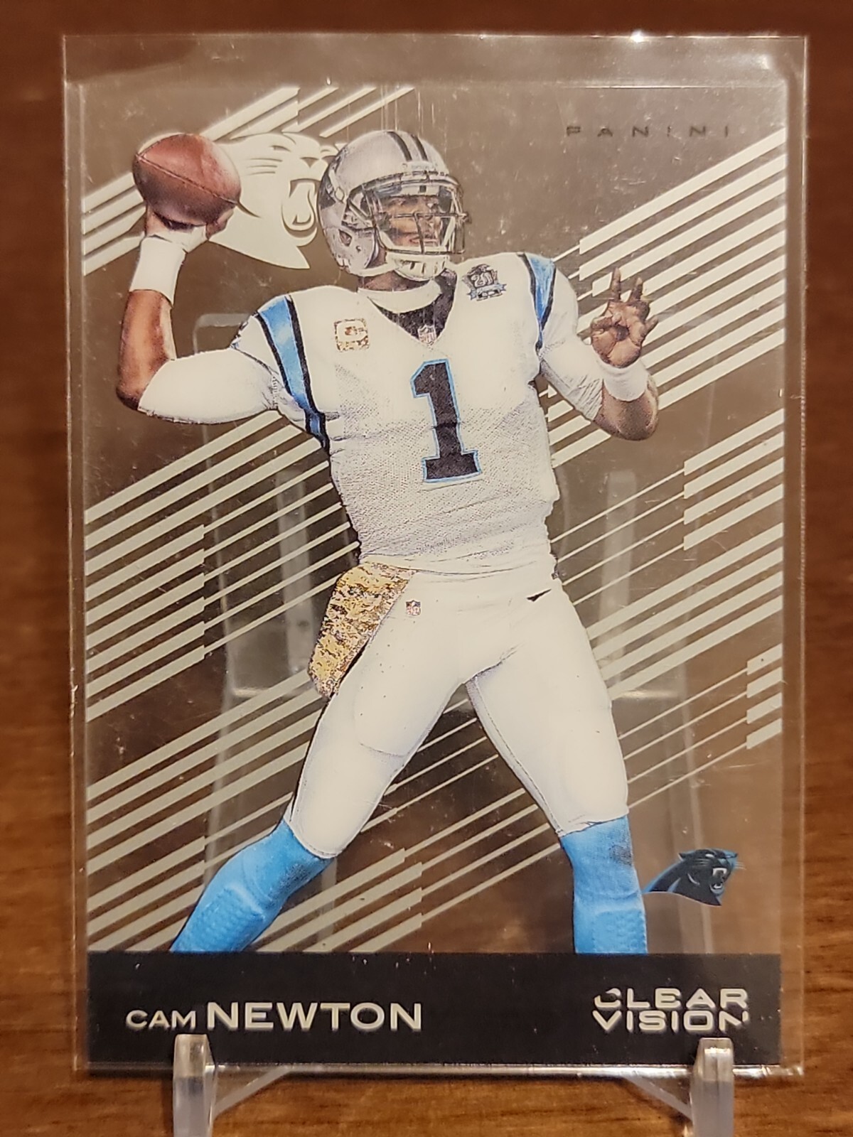 Cam Newton - 2015 Panini Clear Vision #39 - Carolina Panthers | eBay