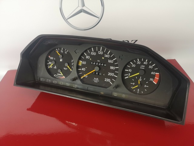 MERCEDES W124 Speedometer Instrument Cluster Diesel 220 Km/h for sale ...