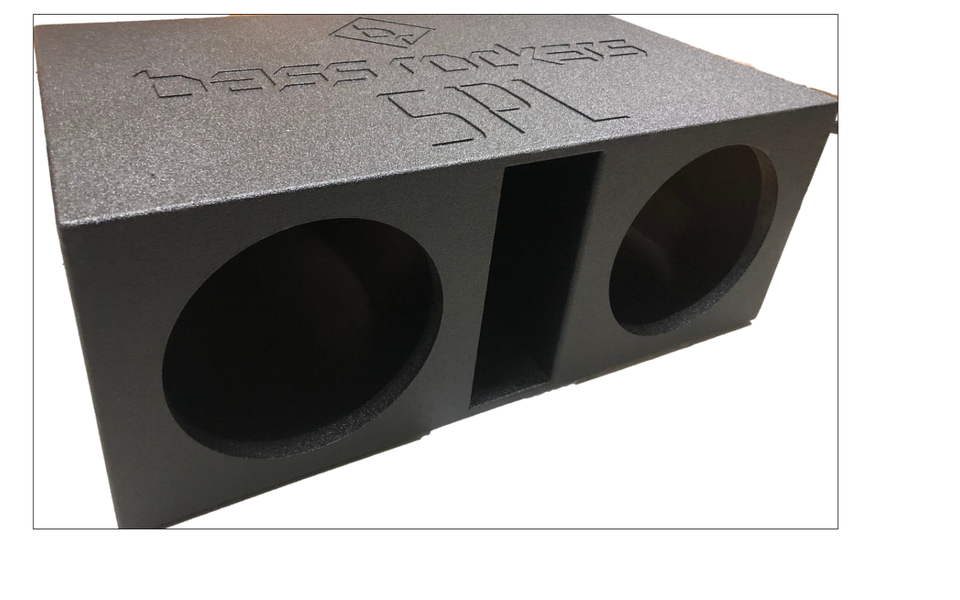 Bass Rockers 15" Dual Vented SPL Subwoofer Enclosure Tuff Coating 6 CBM ...