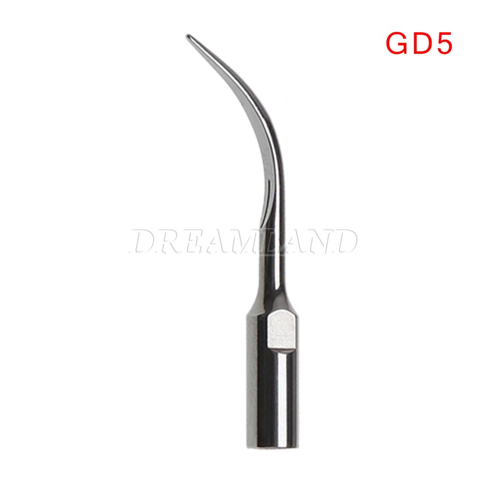 5X Dental Ultrasonic Piezo Scaler Tips GD5 For DTE SATELEC Handpiece ...