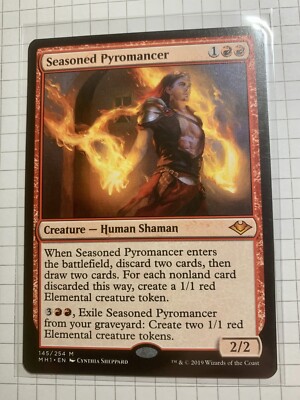 Seasoned Pyromancer MTG Modern Horizons | eBay