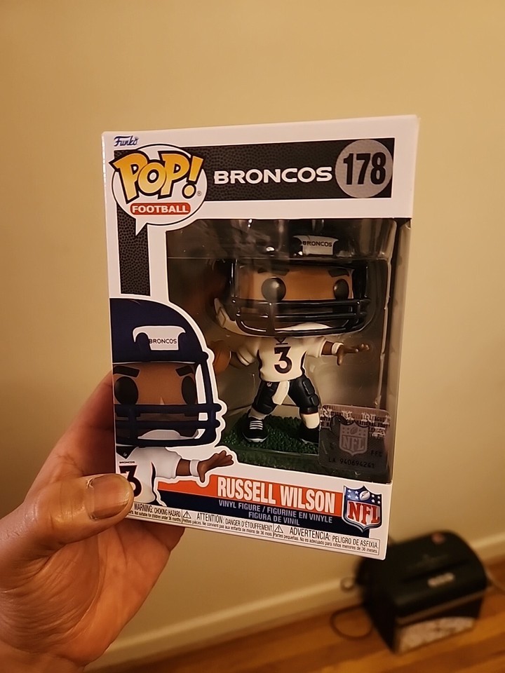 RUSSELL WILSON and JERRY JEUDY Funko PopS! NFL #178 #164 Denver Broncos ...
